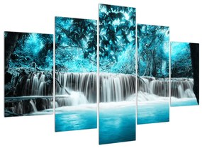 Obraz vodopádů (150x105 cm)