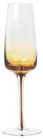 Broste Sklenice na sekt AMBER 200 ml