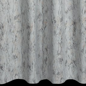 ZATEMŇOVACÍ ZÁVĚS NA KROUŽCÍCH KORNELIE 140X250 CM STŘÍBRNÁ