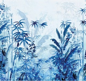 Komar Vliesová fototapeta Blue Jungle 300 x 280 cm
