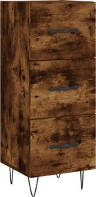 Skříň highboard kouřový dub 34,5 x 34 x 180 cm kompozitní dřevo 3198886