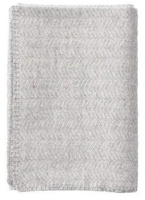 Dětská vlněná deka Tippy baby grey 65x90 CA, Klippan Švédsko Světle šedá