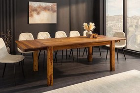 Rozkládací jídelní stůl z masivu Timber 160-240cm