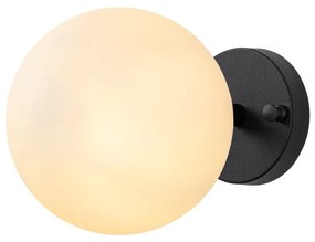 Černobílé nástěnné svítidlo ø 15 cm Atmaca – Opviq lights