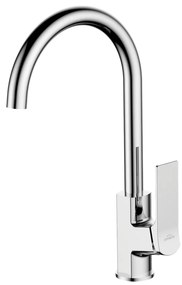 Invena Neri, stojánková dřezová baterie, chromová, BZ-01-001-L
