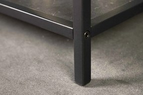 Designový regál Maille 185 x 77 cm mramor antracit