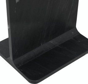 Odkládací stolek Avola 30 cm černý mramor