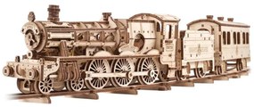 Ugears - 3D dřevěné mechanické puzzle Harry Potter Bradavický expres UG70100