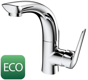 Sapho FLY stojánková umyvadlová baterie s otočnou hubicí ECO kartuše chrom DF004-01
