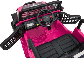 Elektrické autíčko Jeep BEAST 4x4 růžové