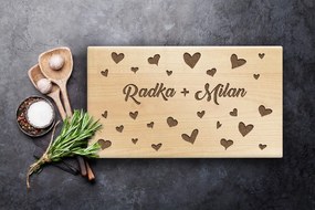 Ahome Ahome CZ Prkénko Srdíčka 35 x 20 x 1,9 cm