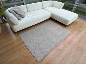 Vopi, Kusový koberec Capri světle béžový, 50x80, béžová, chodba / předsíň
