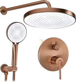 Rea, Podomítková sprchová souprava Rea Grace Brush Copper + BOX, REA-P4408