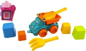TEDDIES Sada na písek s autem 6 ks / Sada na písek / Plast / 12m+