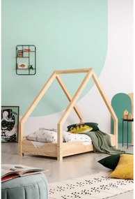 Adeko Dětská postel domeček Loca B Velikost postele: 180x100 cm Barva: dekor přírodní dřevo přírodní