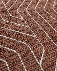 Koberec Velvet beige/rust 120x170cm