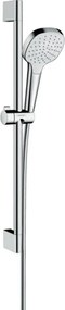 Hansgrohe Croma Select E, sprchová sada 1jet se sprchovou tyčí 65 cm, bílá/chromová, HAN-26584400