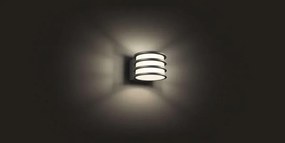 PH 17401/93/P0 Hue White Venkovní nástěnné svítidlo Philips Lucca 17401/93/P0 antracitové, 2700K - PHILIPS HUE (915005561201)