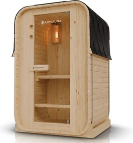 Artsauna Venkovní sauna Cube Nolvik Velikost: S