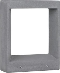 NV 9540217 Venkovní sloupkové svítidlo CAIRO šedý beton skleněný difuzor LED 8W 3000K 120-230V IP65 - NOVA LUCE