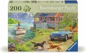 Ravensburger Puzzle: Léto u jezera / 200 dílků / od 8 let