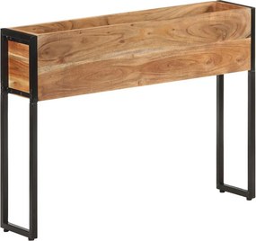 Truhlík 90 x 20 x 68 cm masivní akáciové dřevo 321939