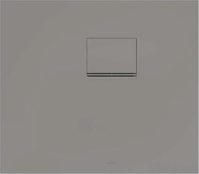 Villeroy & Boch Squaro Infinity - Sprchová vanička, 80x70 cm, šedá UDQ8070SQI2RV-3S