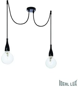 Závěsné svítidlo Ideal Lux Minimal SP2 nero opaco 112671 černé