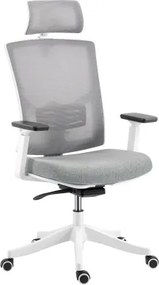 HOMCOM ergonomická, prodyšná kancelářská židle s dynamickou 4D bederní opěrkou, 64,5x62,5x112-122 cm, vícebarevná