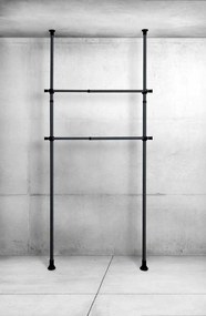 Šatní tyč HERKULES 2 kusy, 75-120 cm, WENKO