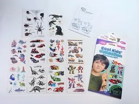 TYTOO Cool Kids' Collection / Třpytivé tetování / Motivy pro kluky / o