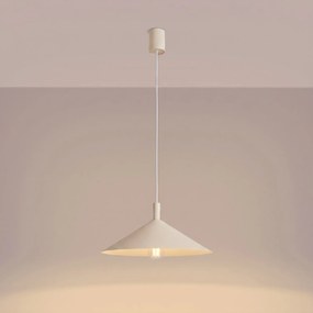 Sollux Lighting Závěsné svítidlo NOX 40 béžové