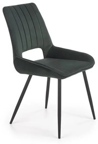 HALMAR K404 židle tmavě zelená