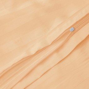 Darymex Bambusový povlak na polštář 40x40 béžový pruhovaný bavlněný satén jednobarevný Bamboo 23