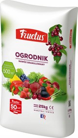 Fructus Univerzální Zahradní Hnojivo Pro Trávníky Zeleniny Tui Jehličnanů 25 Kg