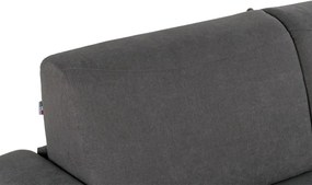 Pohovka JANIRA s rozkladem na každodenní spaní - matrace s Aloe vera, šedá (roma - 23 grigio)