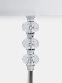 Sinsay - Stojací lampa s krystaly - sříbrná