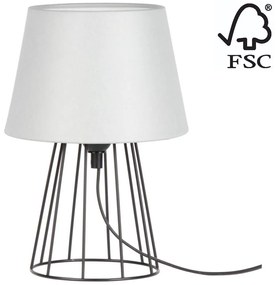 Spot-Light | Spot-Light 7663104 - Stolní lampa MANGOO 1xE27/40W/230V šedá/černá | SP0874