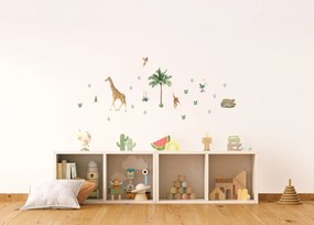 Dětská samolepka na zeď Jungle | 42.5 x 65 cm | DDK1745