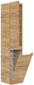 Koupelnová sestava ARUBA Craft Aruba Craft: Vysoká skříňka s košem na prádlo Aruba Craft 804 - 170 x 35 x 35 cm