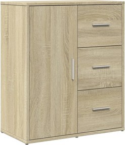 Příborníky 2 ks dub sonoma 60 x 31 x 70 cm kompozitní dřevo 3276555