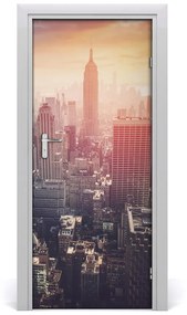 Fototapeta samolepící dveře New York Panorama 75x205 cm