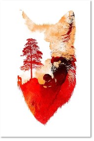 Gario Obraz na plátně Les v liščí hlavě - Robert Farkas Rozměry: 40 x 60 cm