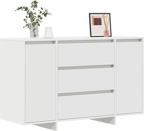 Servírovací skříň Bílá 120 x 41 x 75 cm kompozitní dřevo 3333906