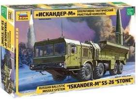 Plastikový model model kit military 5028 - ballistic missile system "iskander-m" ss-26 "stone"