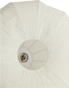 Krémové závěsné svítidlo s papírovým stínidlem ø 10 cm Sarella – Light &amp; Living