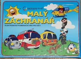 Malý záchranář / Společenská hra na baterie / Elektronický obvod / 16