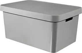 Curver Infinity 45L šedá / Úložný box / s víkem