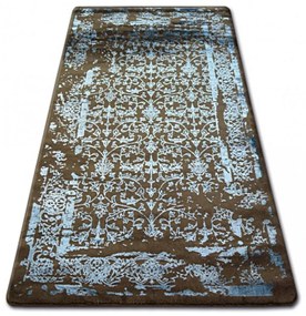 Luxusní kusový koberec akryl Icon hnědý 120x180cm