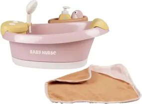 Smoby Baby Nurse Vanička pro panenky s příslušenstvím, elektronická /